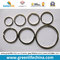 High Quality Stainless Steel #304  Inside Diametre 25MM Flast 3MM Dia Split Ring w/Chain supplier