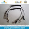 Black Color Strong Strength Plastic Steel Wire Spring Tool Tether w/Big Cord Loop Ends supplier