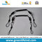 Top Quality Black Extension Short Spiral Cord Leash 2.0x7x50mm with Elastic String Loops supplier