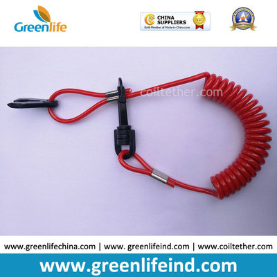 Extendable Strap Customized Jet Ski Safety Hand Coiled Tool Lanyard supplier