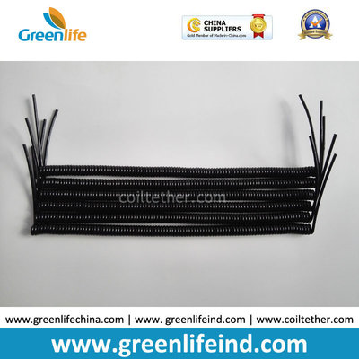 Protection Tools Need Rein-forced Wire Spring Semifinished Tether Solid Black supplier