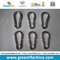 Factory Direct Offer Colorful Aluminum D Shape Carabiner Clips Not for Climbing supplier